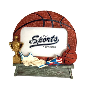Basketball Shaped Picture Frame - Perfect For Sports Team Photo Frame ...