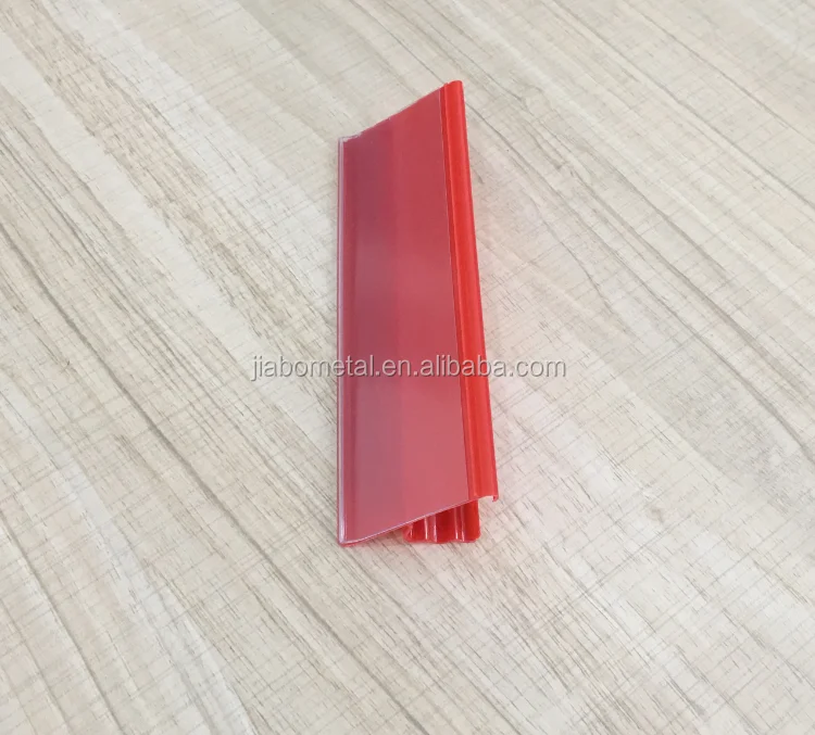 Shelf Talker Plastic Strip for Supermarket Shelves' Accessories