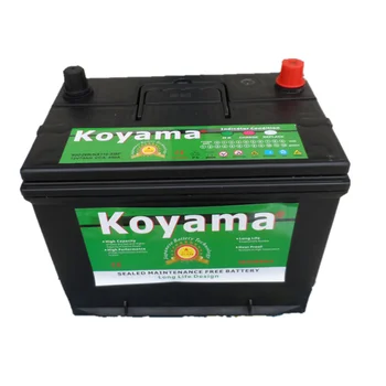12v 75ah Mf Automotive Battery 80d26r Mf Car Battery - Buy Car Battery ...