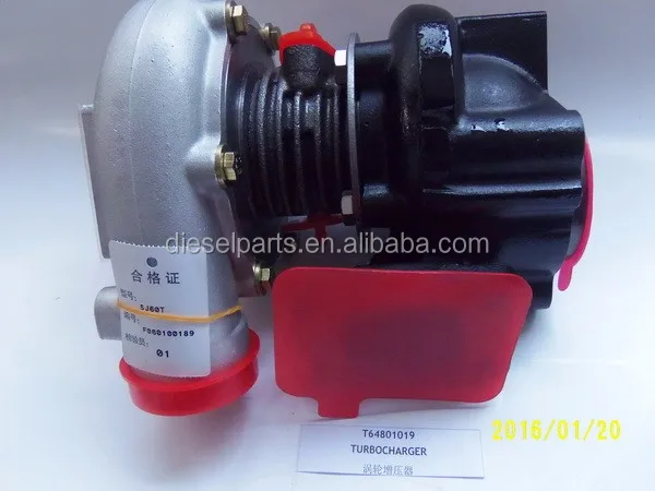 Bjap Sj60t Turbocharger T64801019 For 1004-4trt75 Engine Tractor - Buy ...