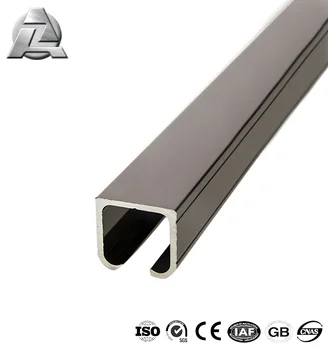 25 Mm X 52 Mm Dual Aluminum Slide C Channel Profile/frame - Buy 25 Mm X ...