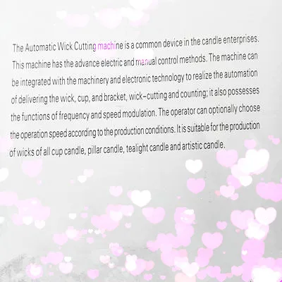 Automatic Candle Wick Cutting Machine - Buy Wick Cutting Machine,Candle ...