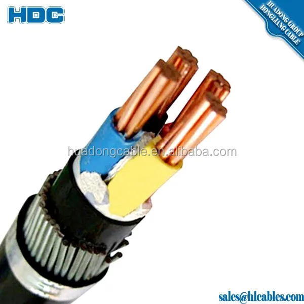 16mm2 3 Phase 4core Armoured Cable Plus Earthac Cable - Buy 16mm2 Ac ...