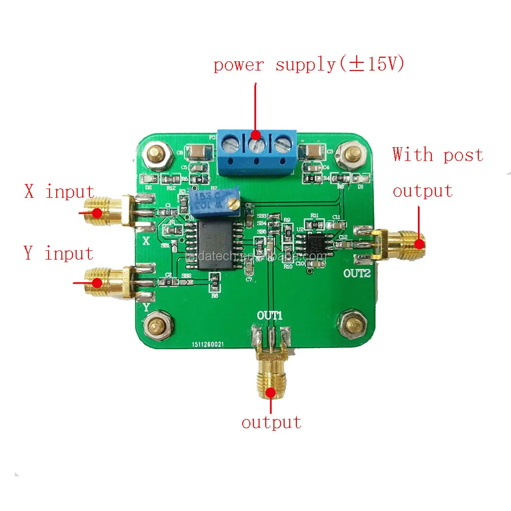 Taidacent Ad834 Multiplier Using Op Amp Modulation Power Control High ...