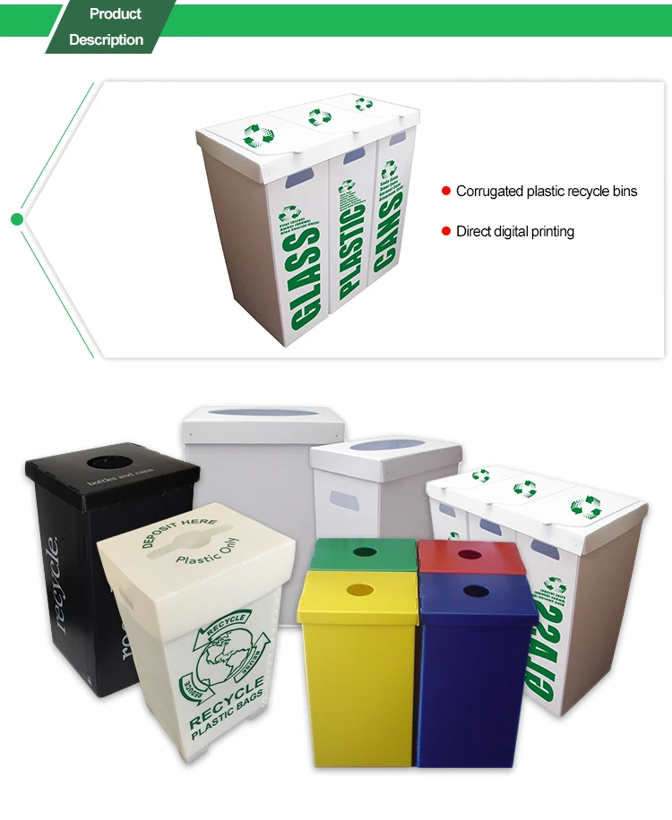 Sustainable Waste Management with Foldable Storage Bins