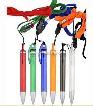 Ball Pen With String,Neck Strap Pen,Lanyard Pen - Buy Lanyard Pen,Ball ...