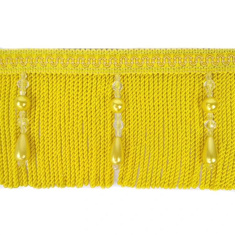 High Quality Sewing Drapery Curtain Trimming Beaded Bullion Fringe ...
