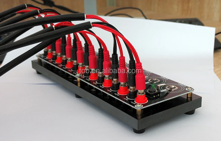 8 Channels Coin Cell Testing Board With Cable & Optional Connector For ...