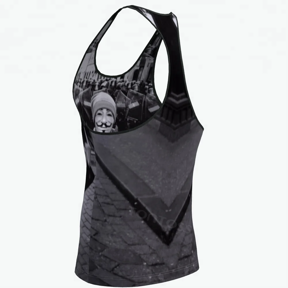 Women Running Funny Stringer Gym Singlets - Buy Stringer Gym Singlets ...