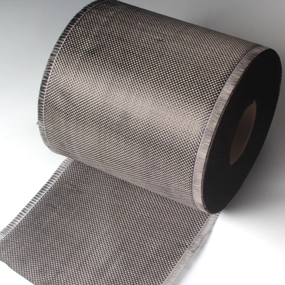0.2m Width Carbon Fiber 3k 200g/m2 Carbon Yarn Woven Interlayer ...