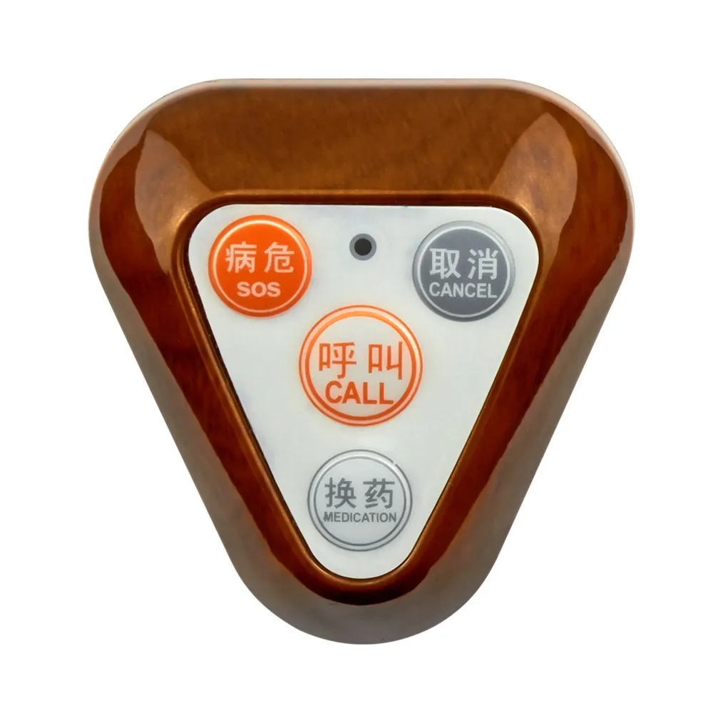 English Language Waiter Calling Pager System For Restaurant Wireless ...