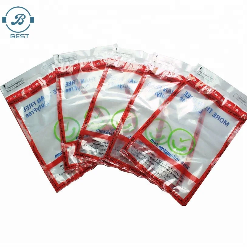 Hot Security Tamper Evident Airport Bag Steb Duty Free Bag - Buy ...