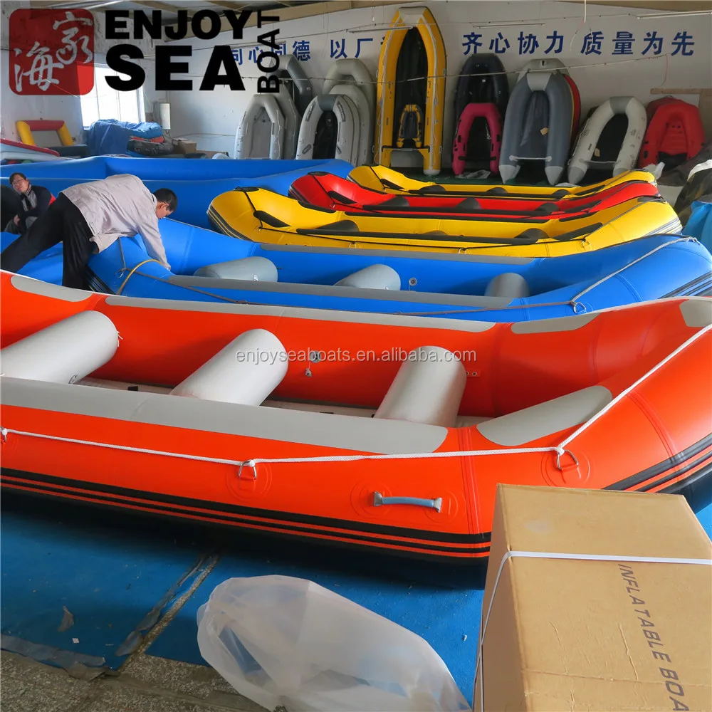 2-14 Person Durable Pvc/hypalon Inflatable River Rafts Sale Whitewater ...