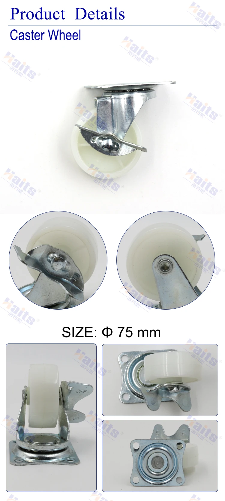 Micro Caster Wheel Shopping Cart Caster High Temperature Caster Wheel - Buy Office Chair Caster ...