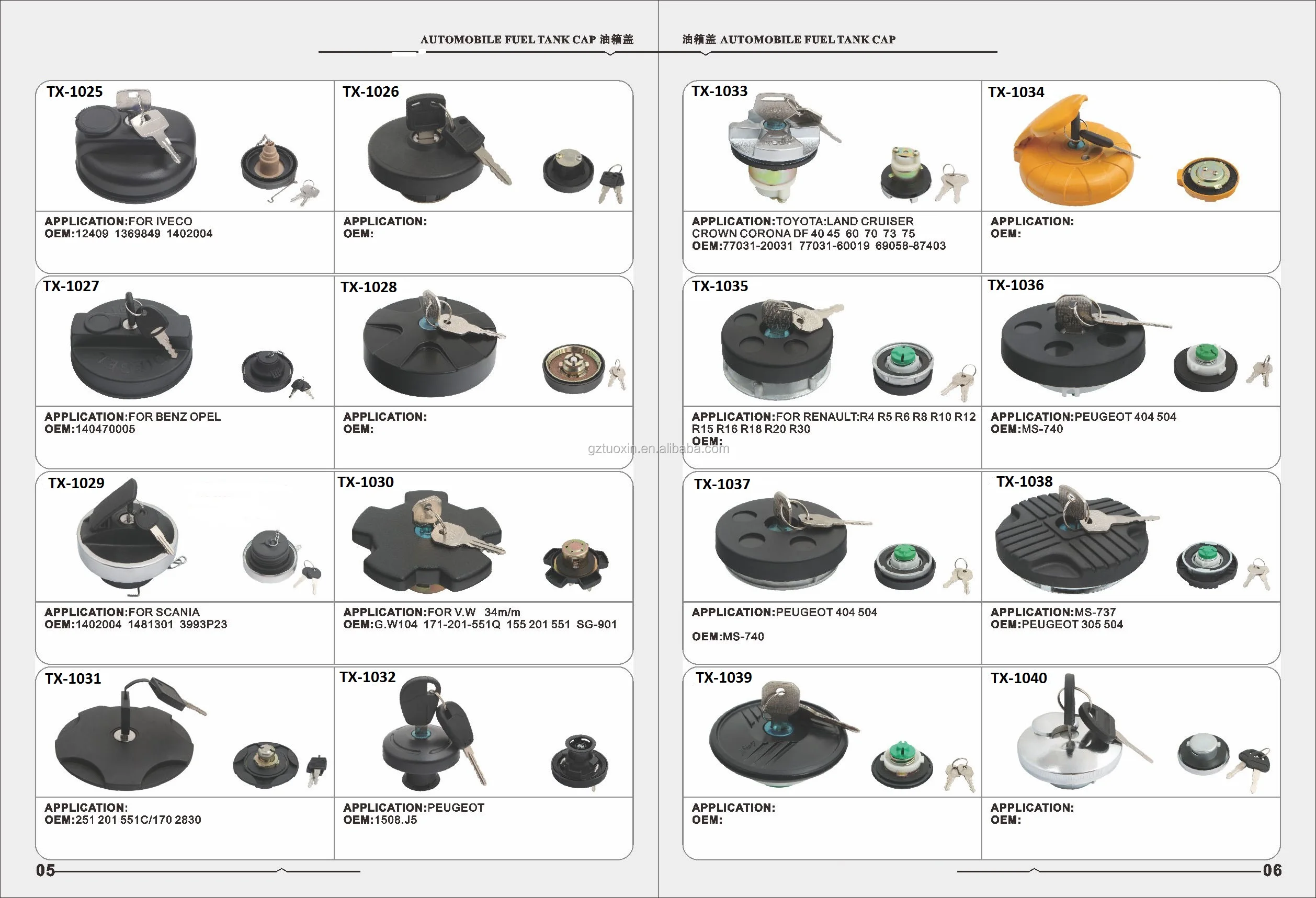 OEM Truck Fuel Tank Cap for Volvo/iveco/scania - 0004718430