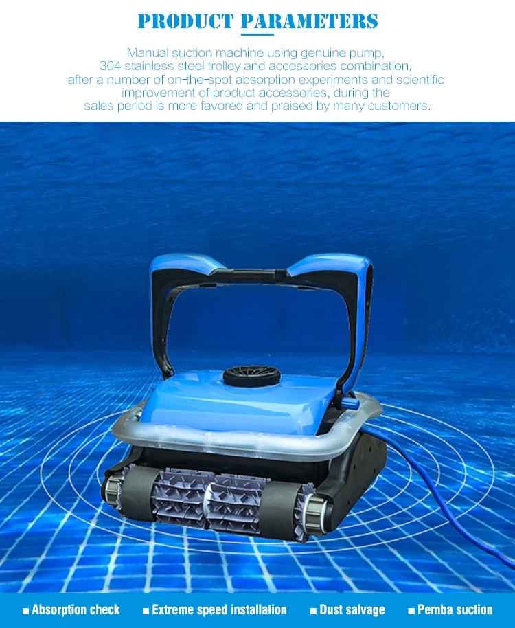 Mini Home Use Robot Swimming Pool Cleaner - Water Faery