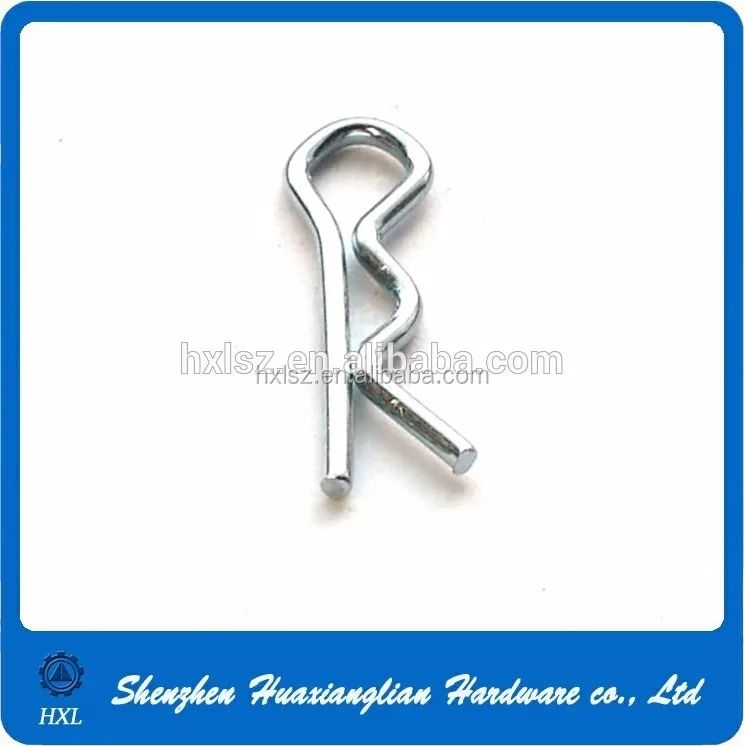 DIN11024 R Shape Hardened Steel Galvanized Cotter Pin