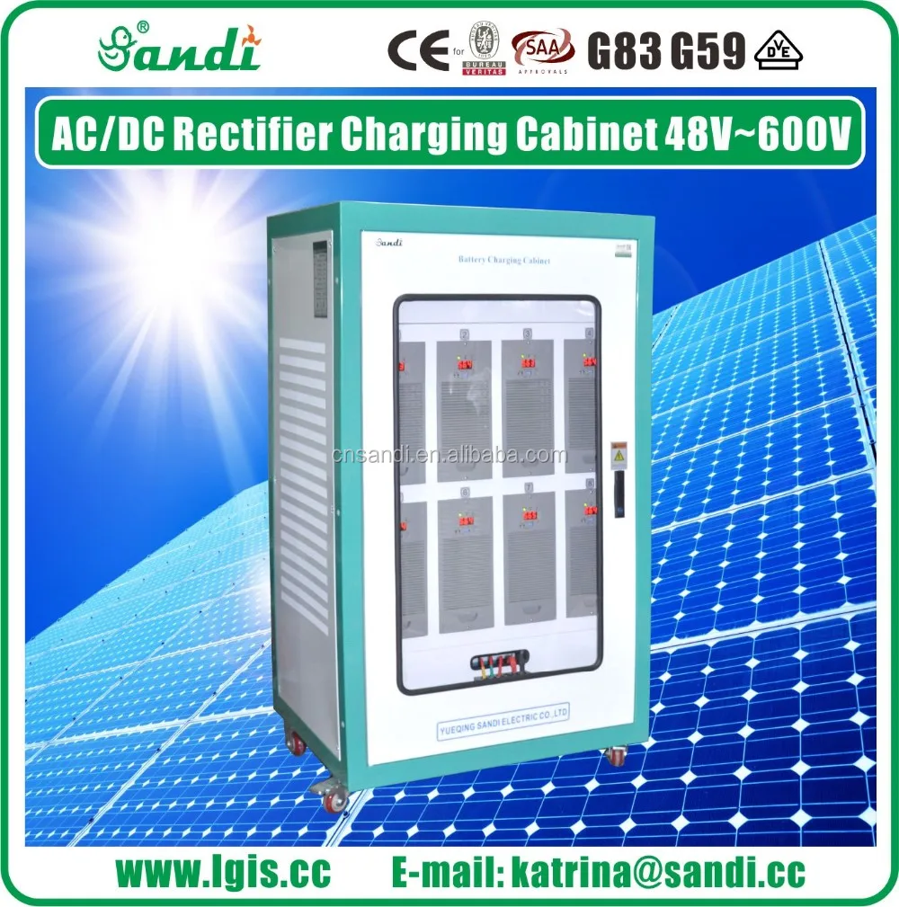 AC/DC Rectifier Battery Charger - 400VAC to 220VDC 10A~200A