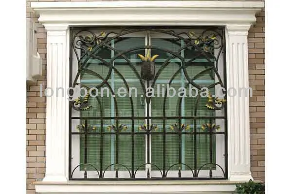 2015 Top-Selling Modern Wrought Iron Window Decor - Durable & Stylish