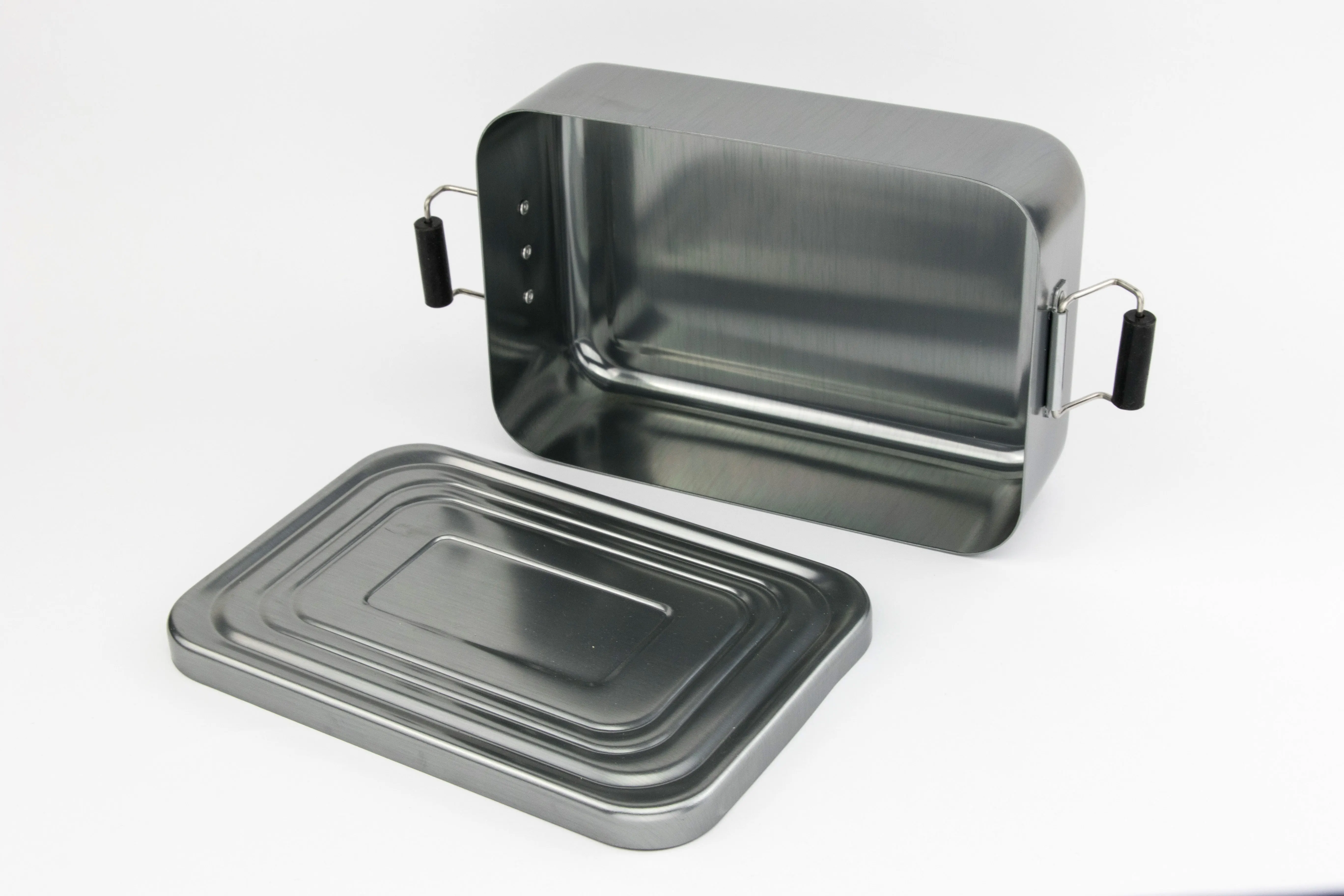 Hot Sell Food Container Storage Box 1000ml Rectangle Lockable Leakproof Aluminum Lunch Box Metal hot-sell-food-container-storage-box-1000ml-rectangle-lockable-leakproof-aluminum-lunch-box-metal