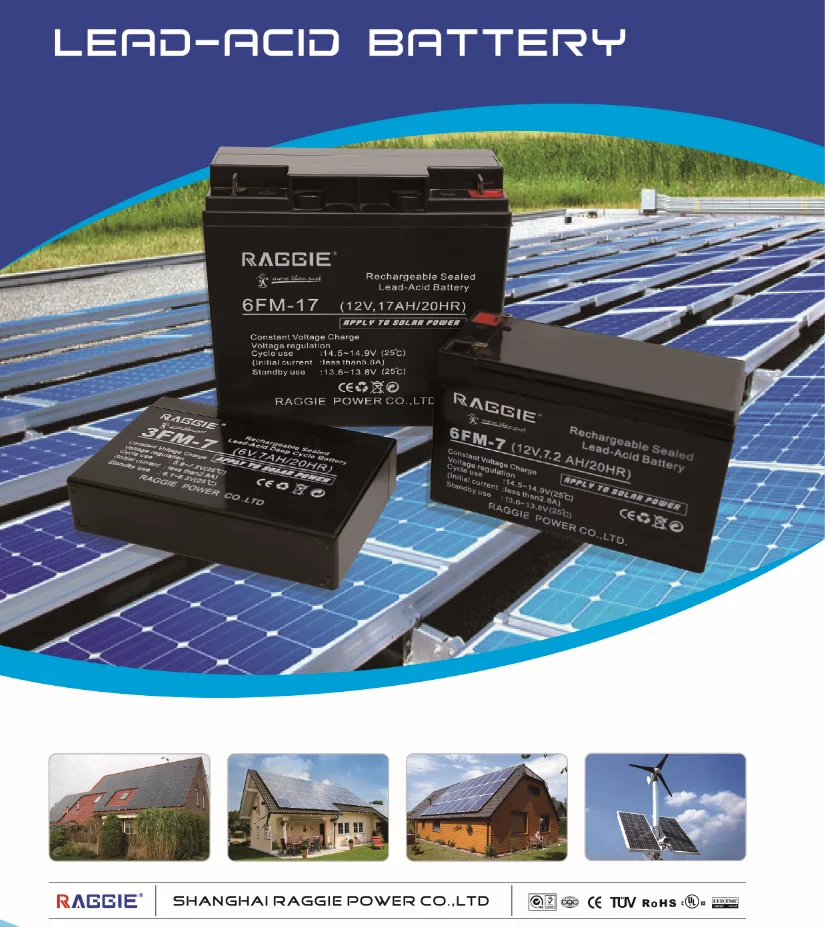 RAGGIE 12V 7AH Rechargeable Lead Acid Battery - Long Life