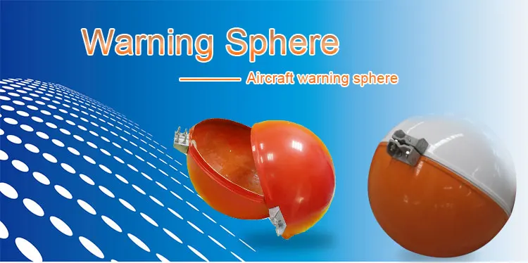 Aerial Power Line Overhead Marker Ball Warning Sphere Diameter 600mm ...