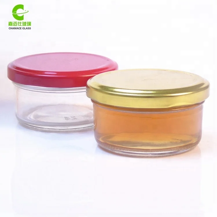 2 Oz Mini Glass Canning Mason Jars With Silver Metal Lids - Buy Glass ...