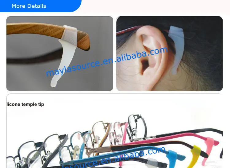 High Quality Silicone Eyeglass Parts Temple St 0807 Buy Eyeglass Parts Templespectacle Temple