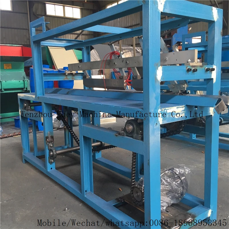 Tail Yarn Bobbin Cutting Machine Match For Plastic Weaving Machine ...