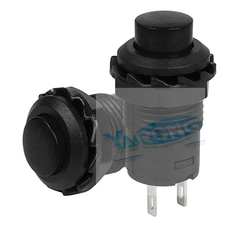 2a 250v Double Pole Small Pushbutton Switch - Buy Waterproof Push ...
