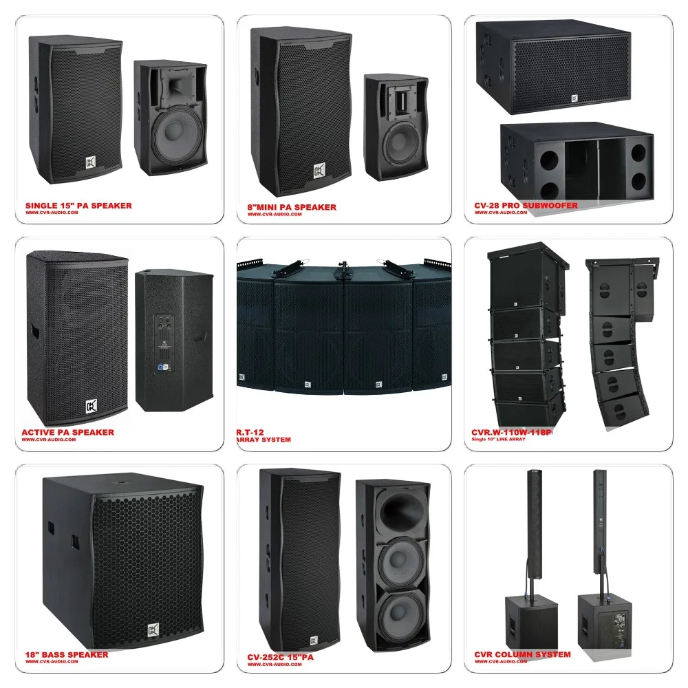 Cvr Speaker Pro Floor Monitor Speakers Cv-152mp - Buy Cvr Speakers ...