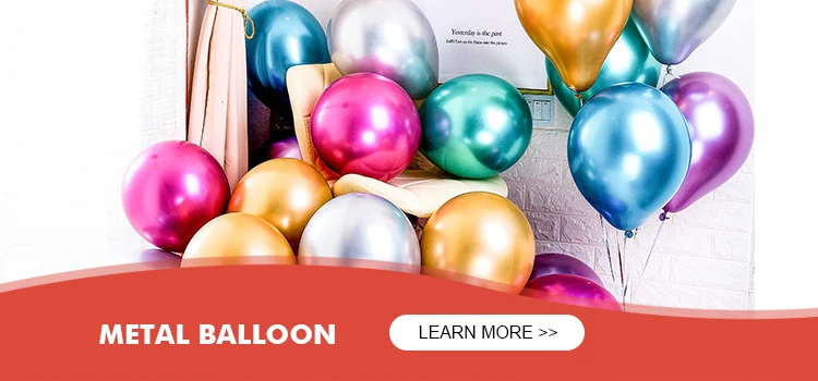 China Custom Cheap Metallic Helium Baloon Latex Ballons Gold Metal ...