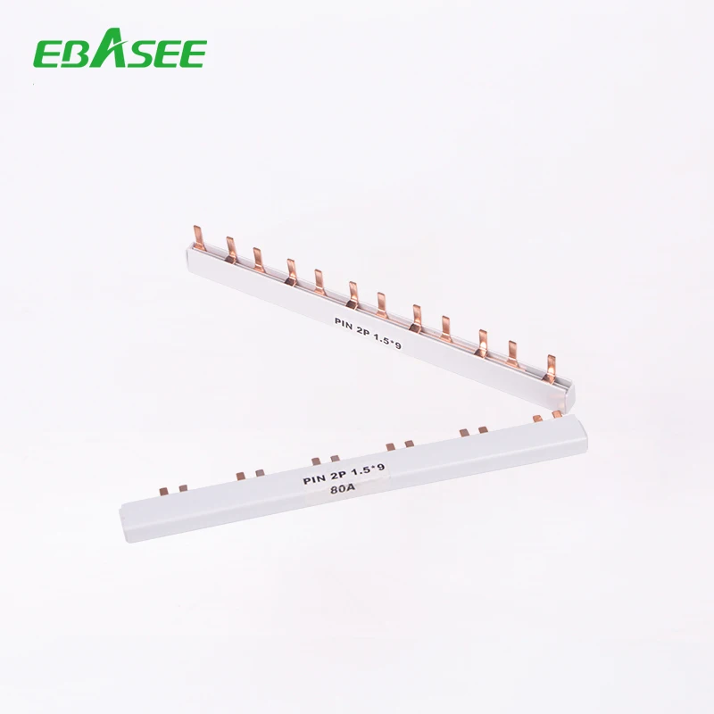 100% Cooper1p 2p 3p 4p U Type /pin Type Busbar For Mcb,Copper Busbar ...
