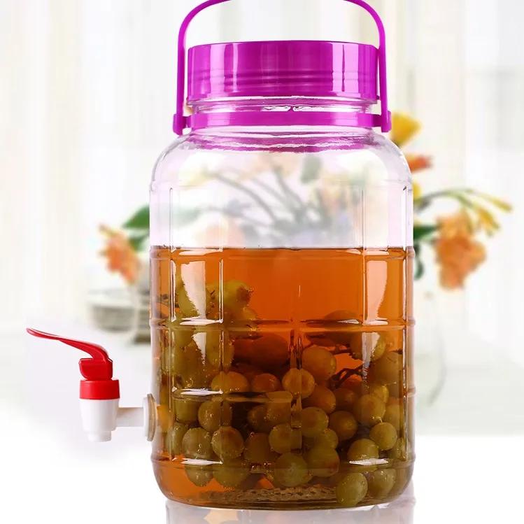 5l 10l 15l 20l Wide Mouth Hermetic Large Glass Fermentation Jar With ...