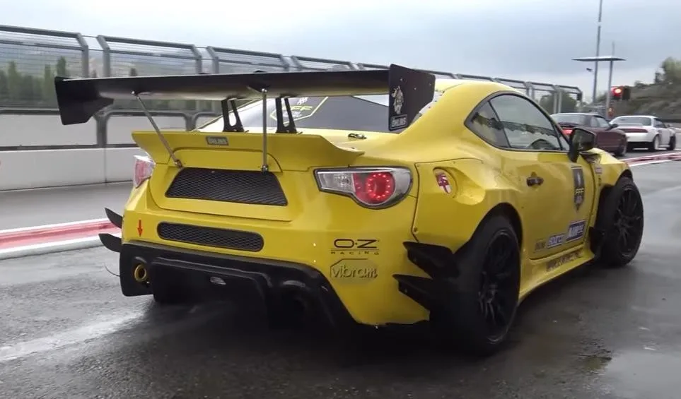 Gt86 Rocet Buny Ver. 3 Gt Carbon Fiber Rear Wing For Gt86 Carbon Finber ...