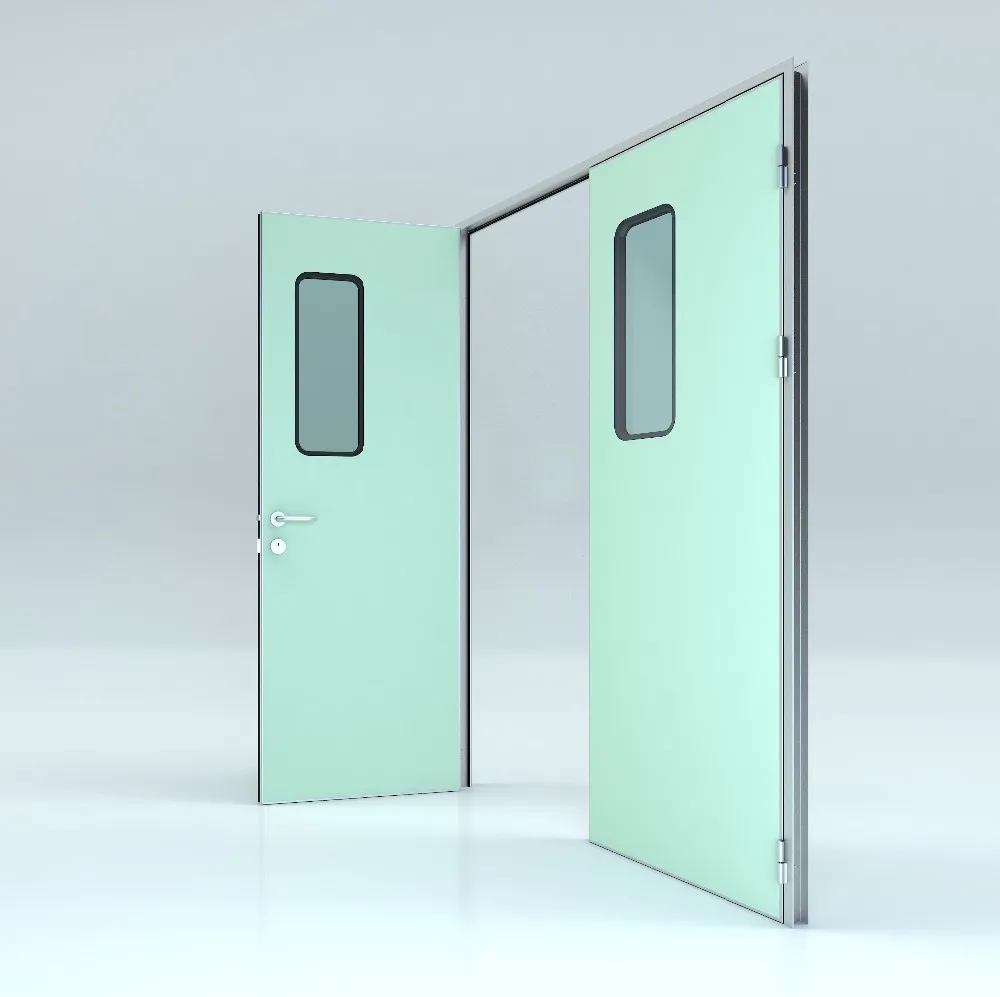 Clean Room GMP Standard Aluminum Frame Sealing Swing Steel Door for ...