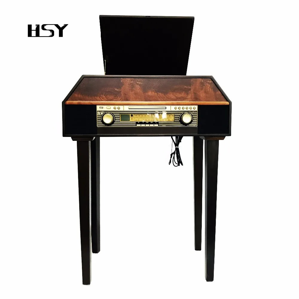Industrial Wholesale Custom Wooden Rotary Usb Bluetooth Smart Crosley ...