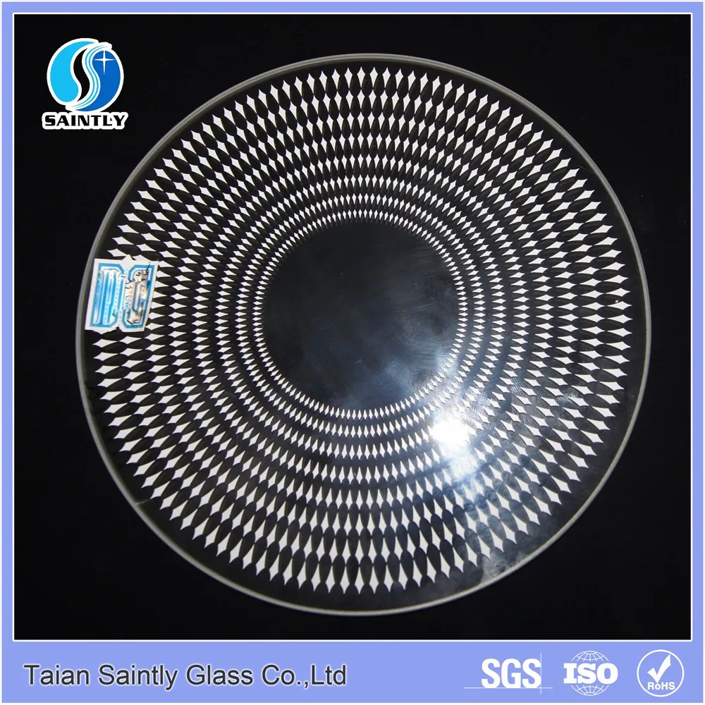 Spot Led Ceiling Light Tempered Panel Glass Covers With Holes - Buy ...