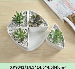 Modern Indoor Decor Small White Ceramic Flower Pot - Buy White Ceramic ...