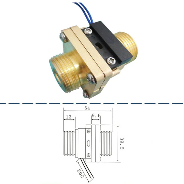 Plastic And Magnetic Vertically Mounted Small/low Water Flow Switch For ...
