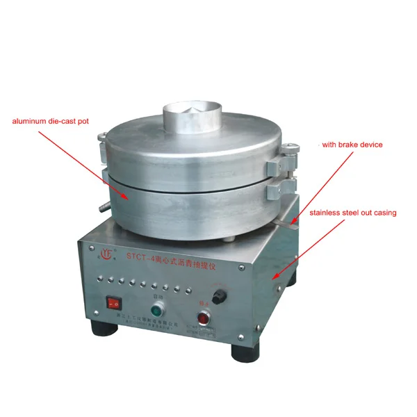 Stct-4a Asphalt Centrifugal Bitumen Extraction Test Equipment - Buy ...