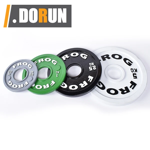 Yellow Powerlifting Plates - Durable Steel Weight Plates