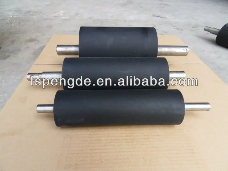 Rubber Conveyor Polyurethane V Coated Roller On Sale - Buy V Groove ...