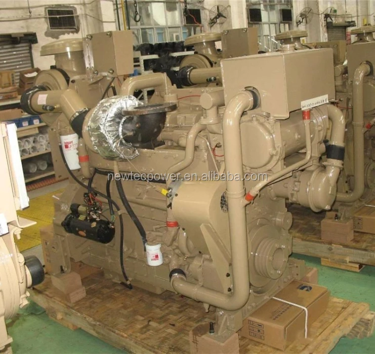 Boat Main Power 350hp marine diesel engine set with Advance gearbox 300 ...