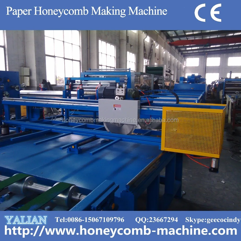 High Speed Full Automatic Vertical Corrugated Paper Cardboard Making ...