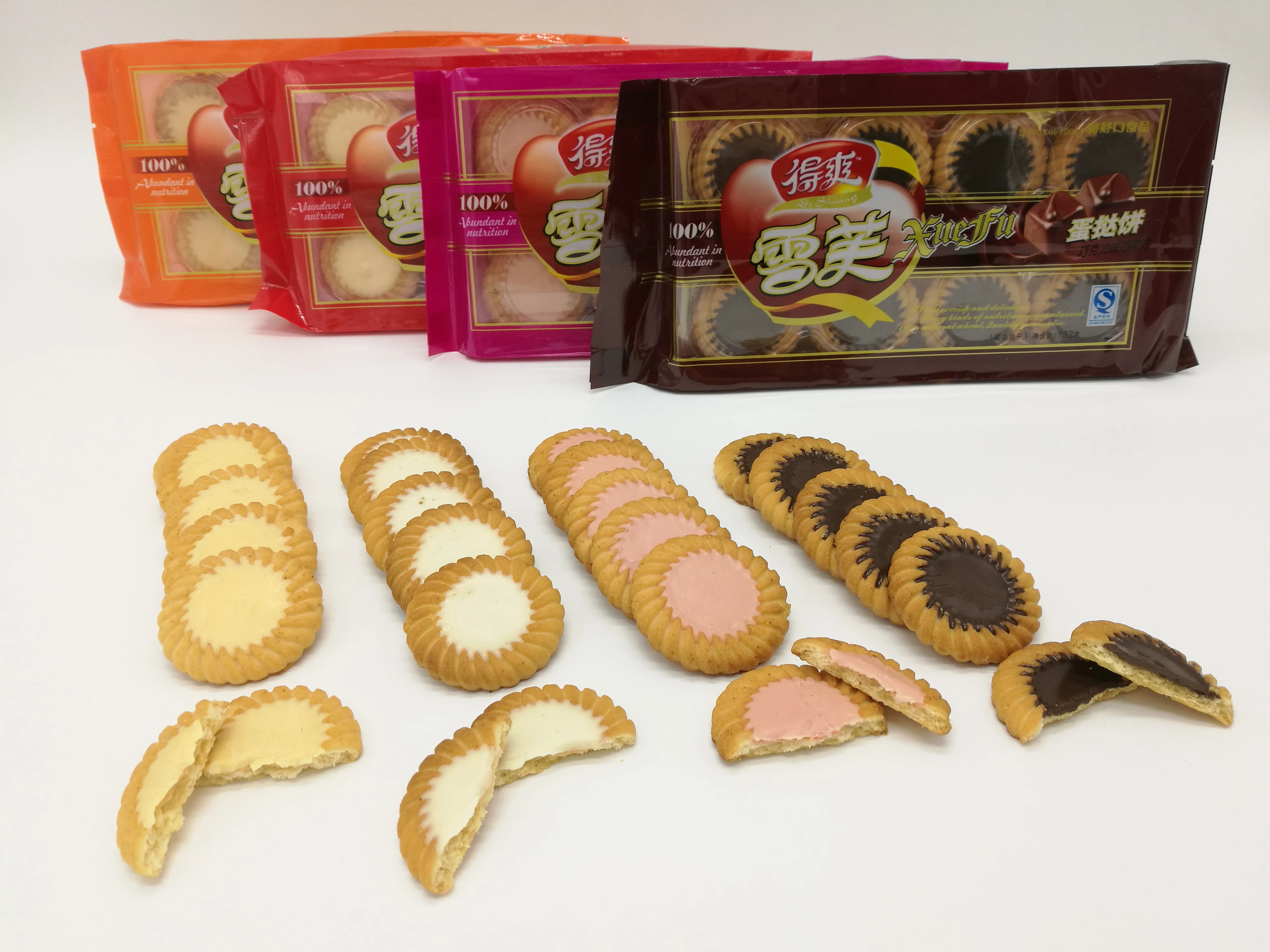 New Fashionable Hot Sale China Factory Orange Coated Biscuit - Buy ...