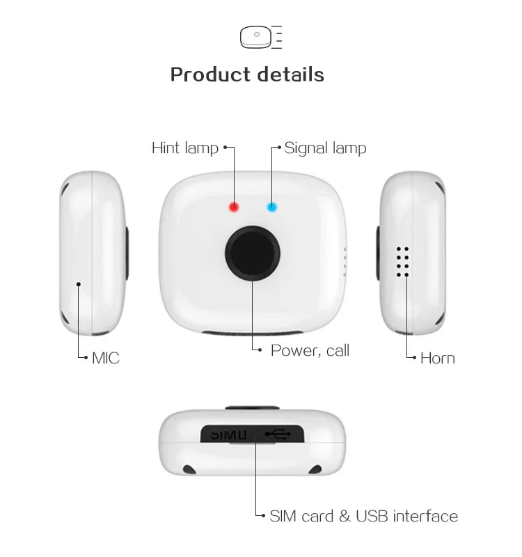 Senior Panic Button 4g Senior Panic Button Medical Alert Panic Alarm ...