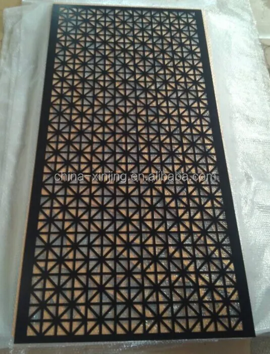 Wall Panel Islamic Decorative Perforated Aluminum Square Contemporary ...