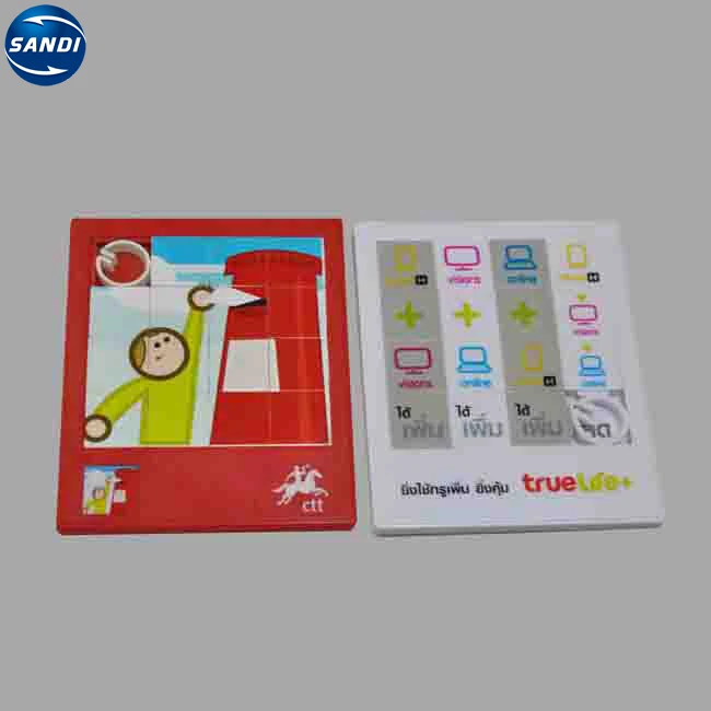 Promotional Custom Printed Plastic Sliding Puzzle - Buy Sliding Puzzle ...