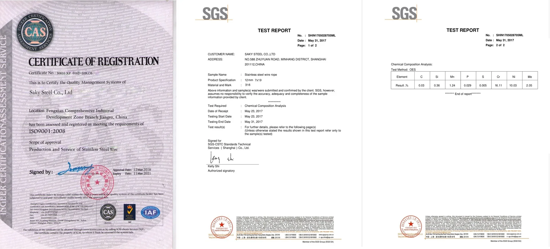 304 High Tension Stainless Steel Wire Rope Price - Buy 304 High Tension ...